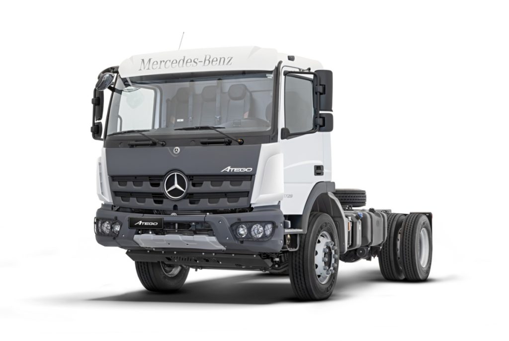 Actualizado: el Mercedes-Benz Atego recibió un rediseño en Brasil