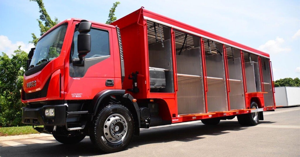 Chile ya tiene el primer camión IVECO con carrozado especial para ...